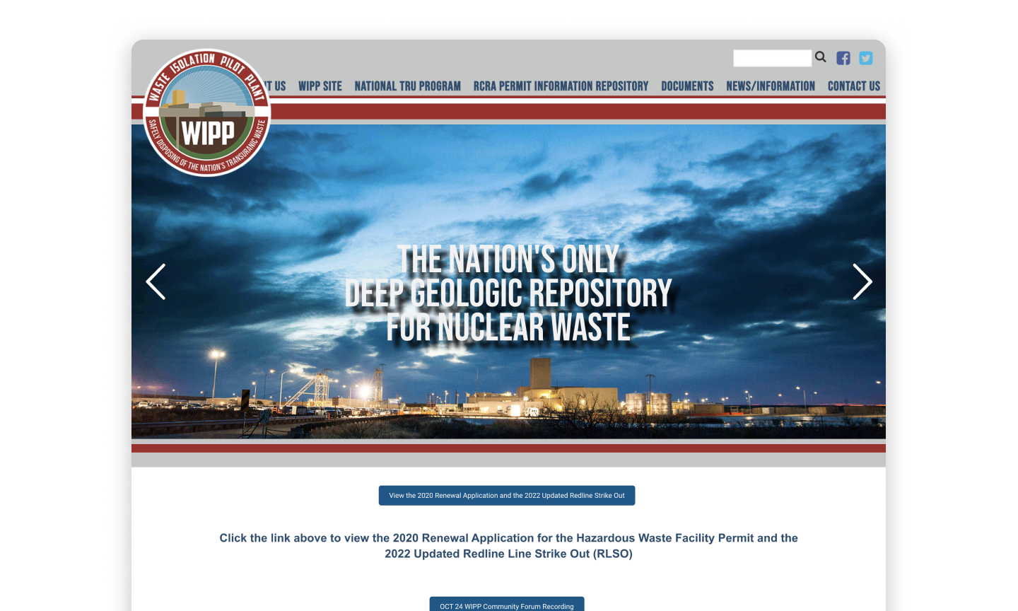 Modernizing WIPP's Digital Presence with Accessible Design | Savas Labs